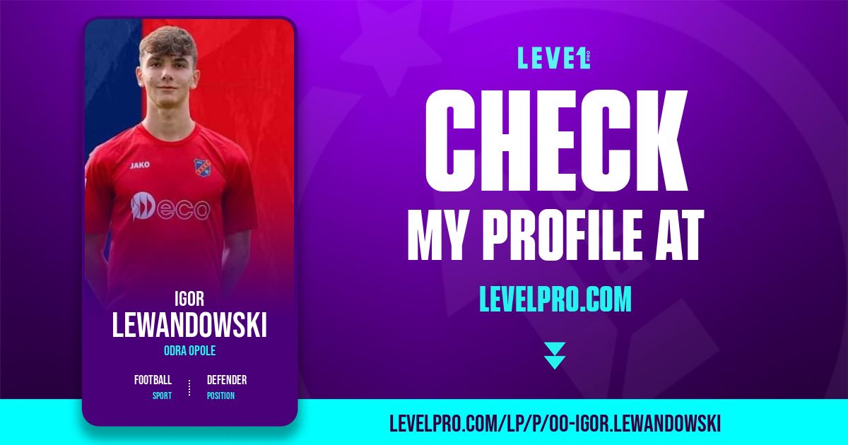 Igor Lewandowski, ODRA OPOLE , Football | Level PRO